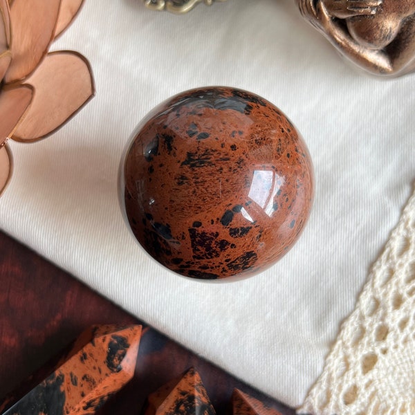 Red Obsidian - Etsy