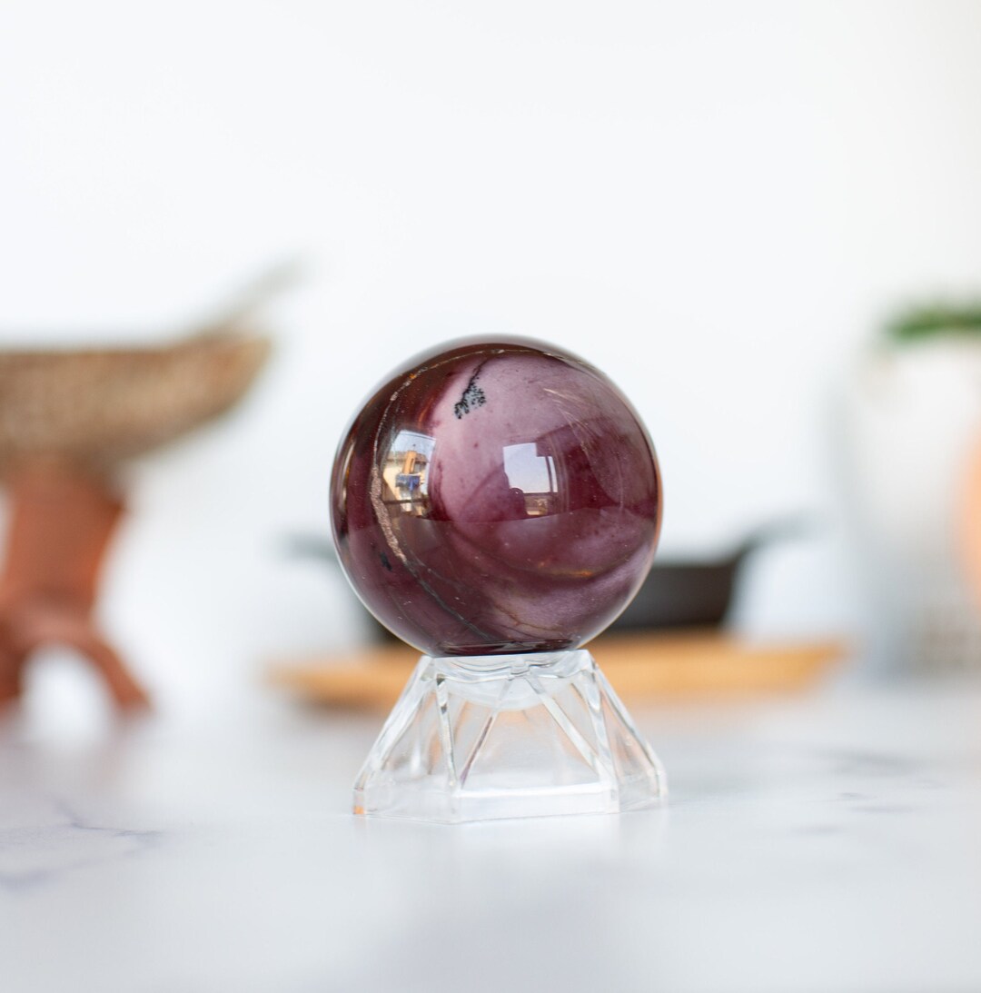 Stunning Mookaite Jasper Sphere Australian Stone Healing - Etsy