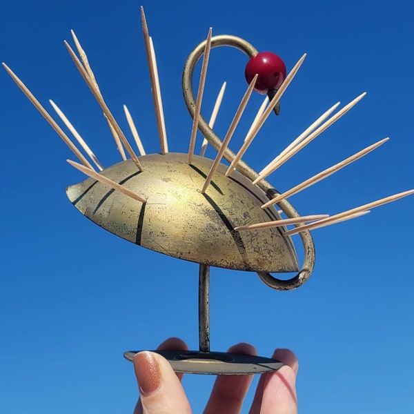 Brass Swan Toothpick Holder - Etsy