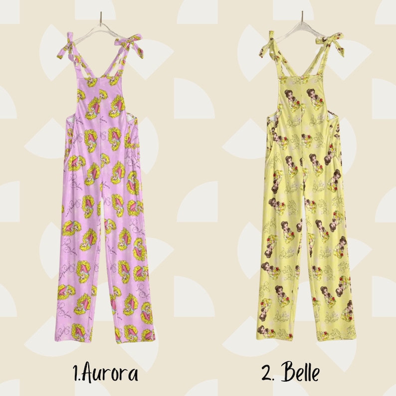 Disney Princesses All-over Print Jumpsuits, Overall, Rompers - Etsy