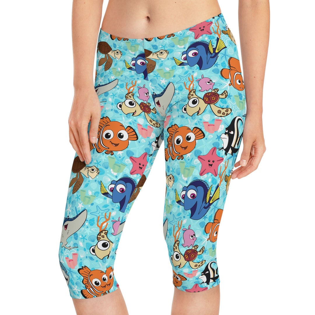 Finding Nemo Capri Leggings - Etsy
