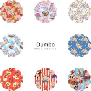 Dumbo Seamless File Bundle - Etsy