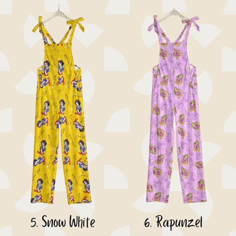 Disney Princesses All-over Print Jumpsuits, Overall, Rompers - Etsy