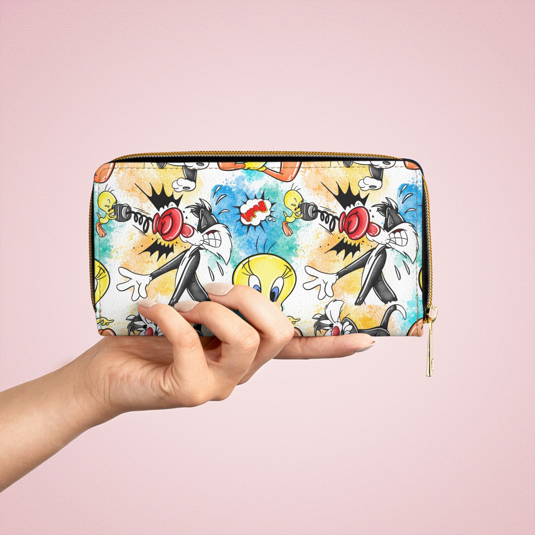 Tweety & Sylvester Zipper Wallet sold by Leah Membrane | SKU 93865438 ...