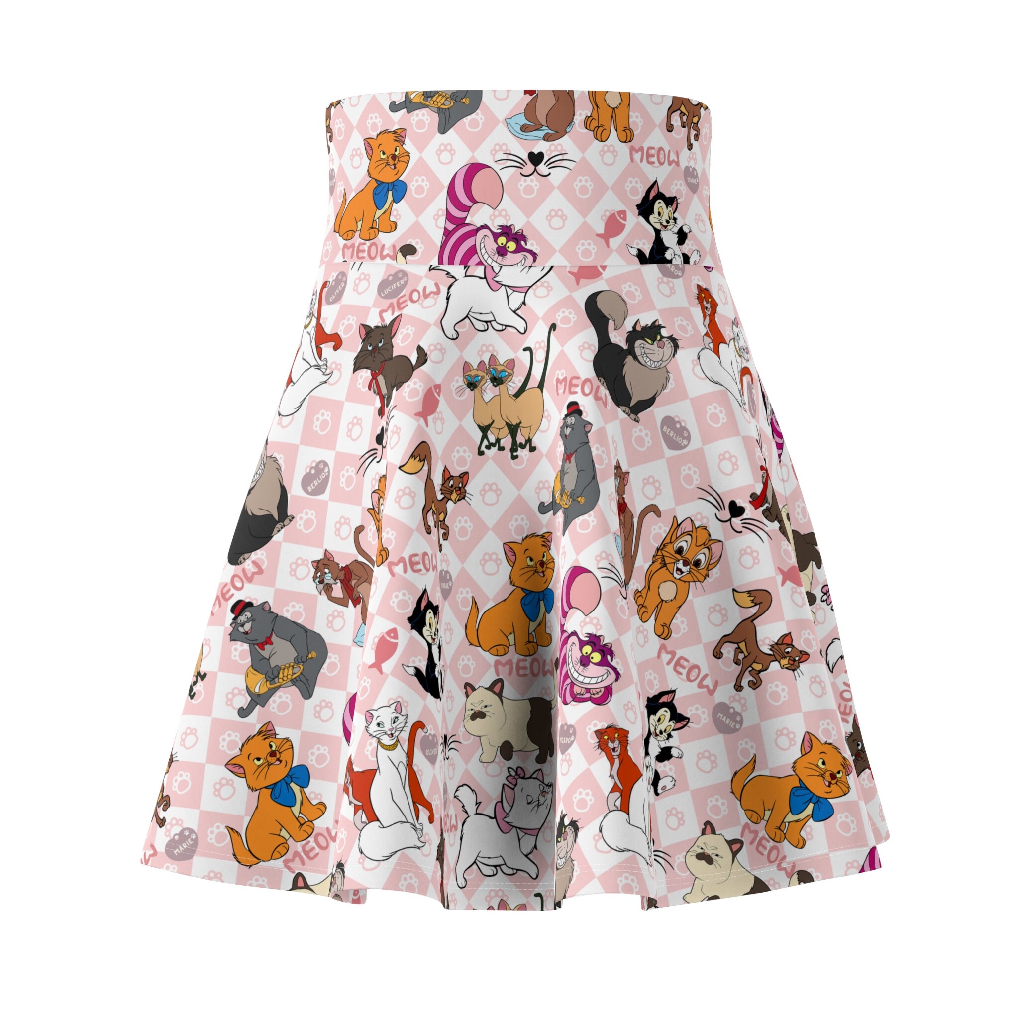 Disney Cats Women's Skater Skirt sold by RicharLee | SKU 46010314 | 20% ...