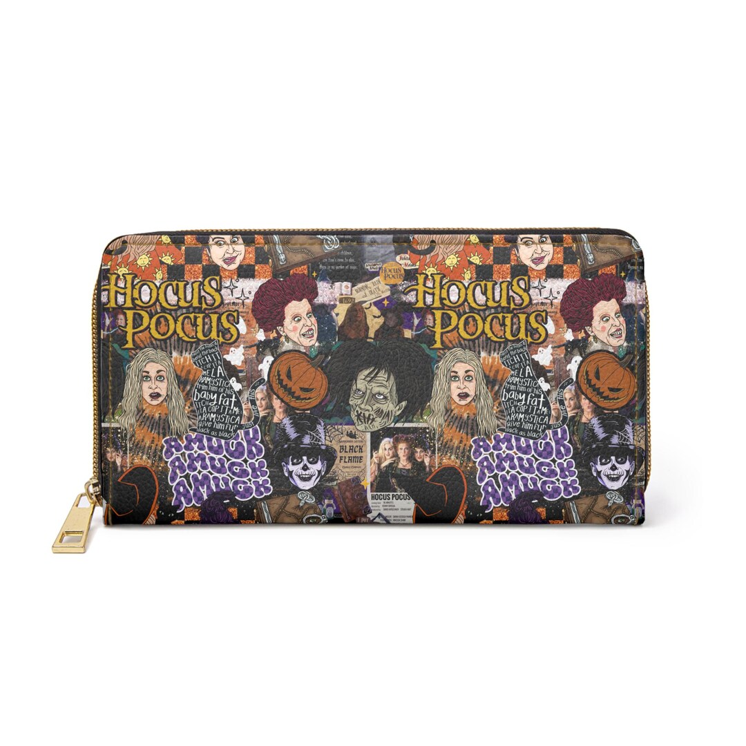Hocus Pocus Zipper Wallet - Etsy