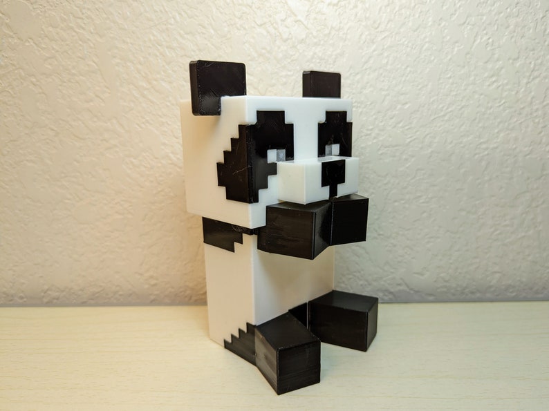Minecraft Baby Panda Pencil Holder 5 Inch Tall - Etsy