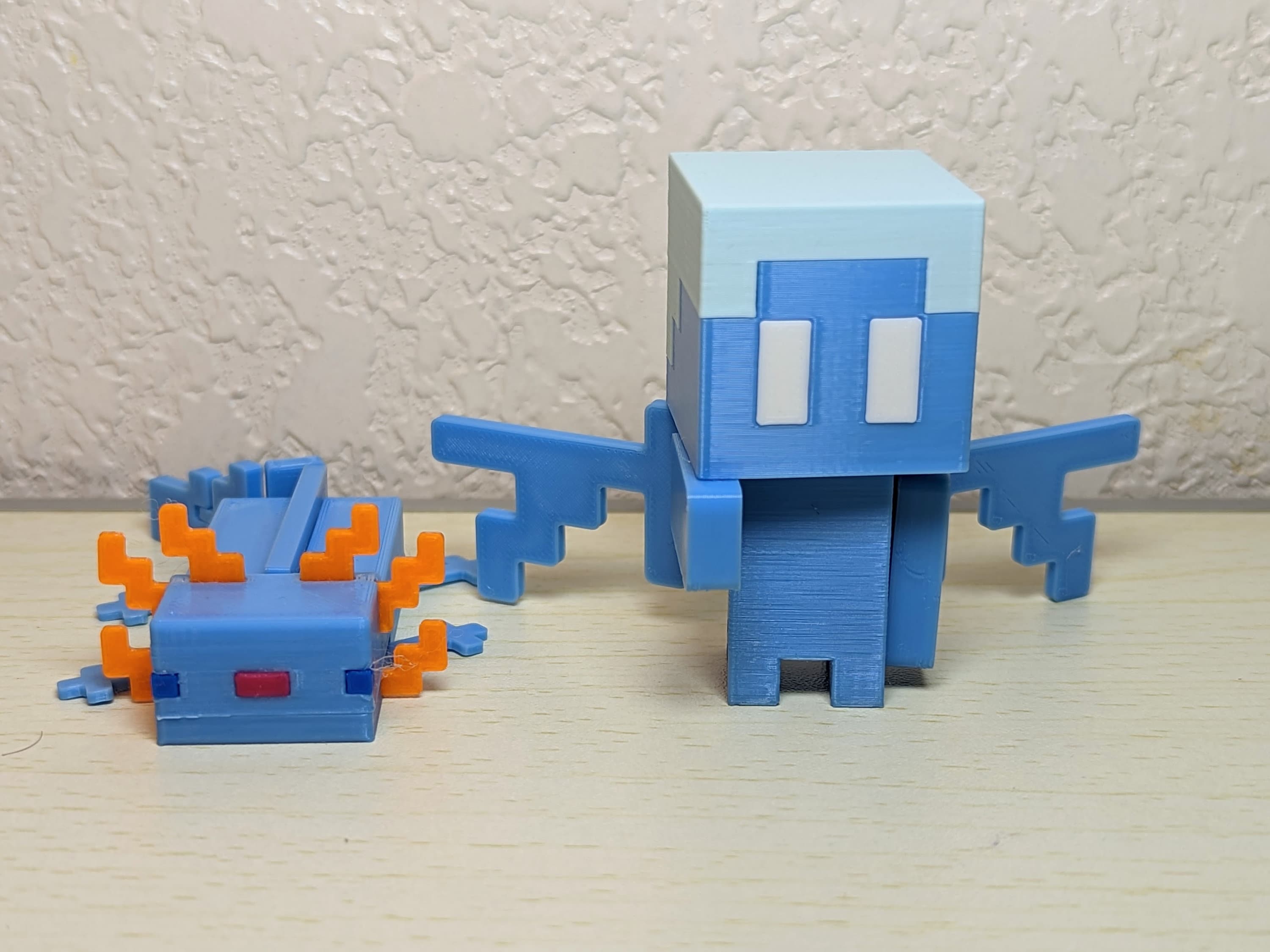 Minecraft Allay Toy 2.5 Inch Tall Moveable Arms and Wings - Etsy UK