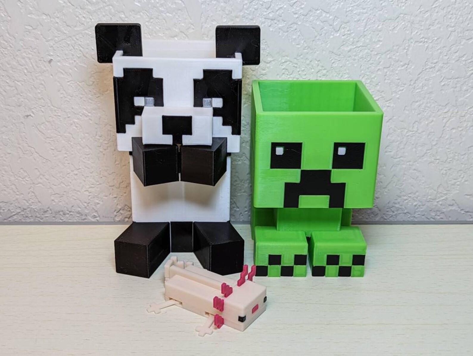 Minecraft Baby Panda Pencil Holder 5 Inch Tall - Etsy
