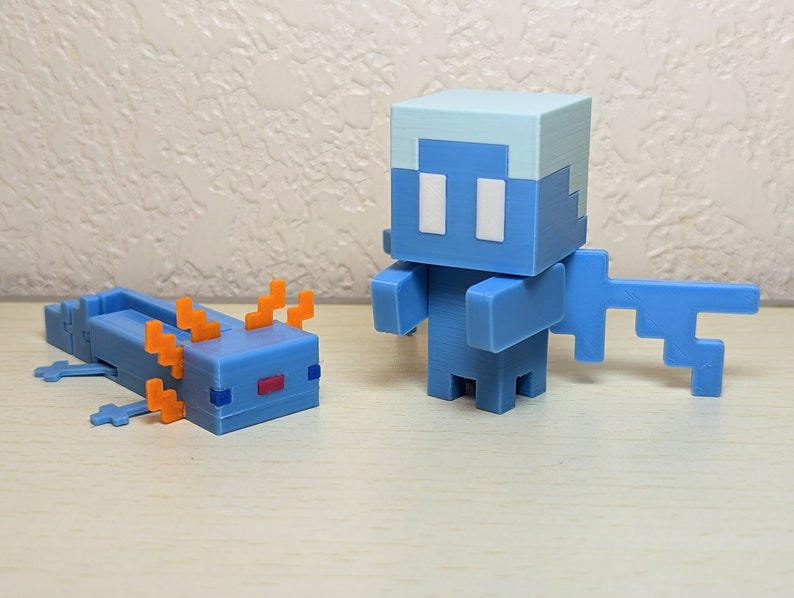 Minecraft Allay Toy 2.5 Inch Tall Moveable Arms and Wings - Etsy India