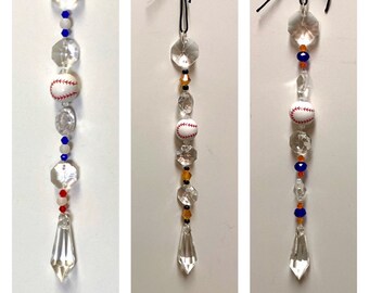 Glass Baseball Beads - Etsy