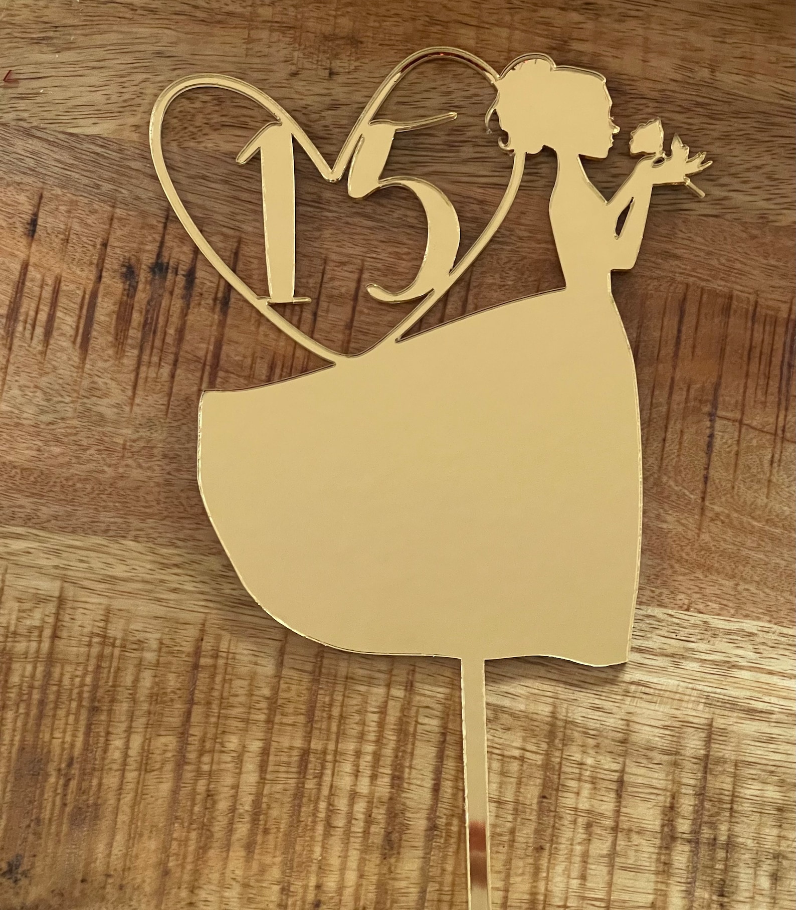 Age Cake Topper Fifteens Cake Topper Mis Quince 15 Cake Topper Sweet ...