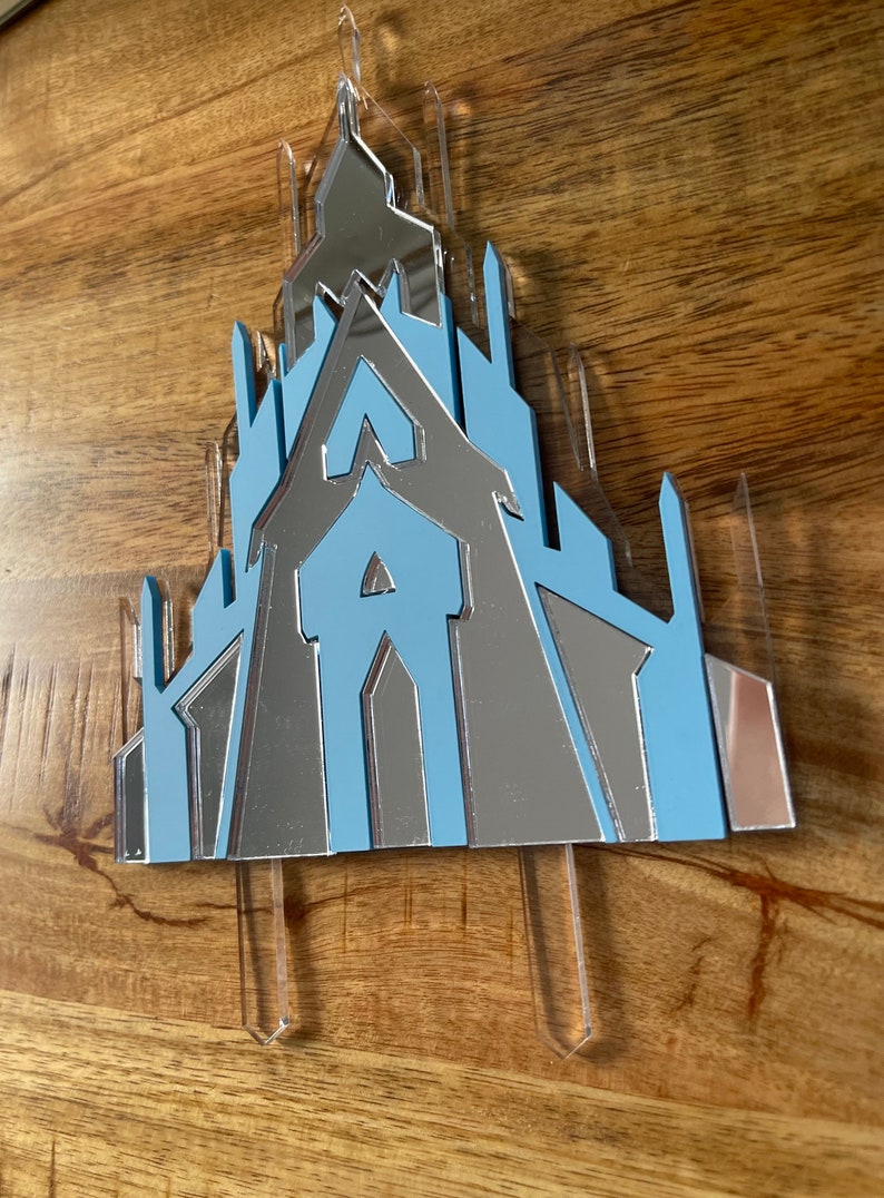 Frozen Cake Topper | Frozen Birthday Party | Frozen Castle Cake Topper ...
