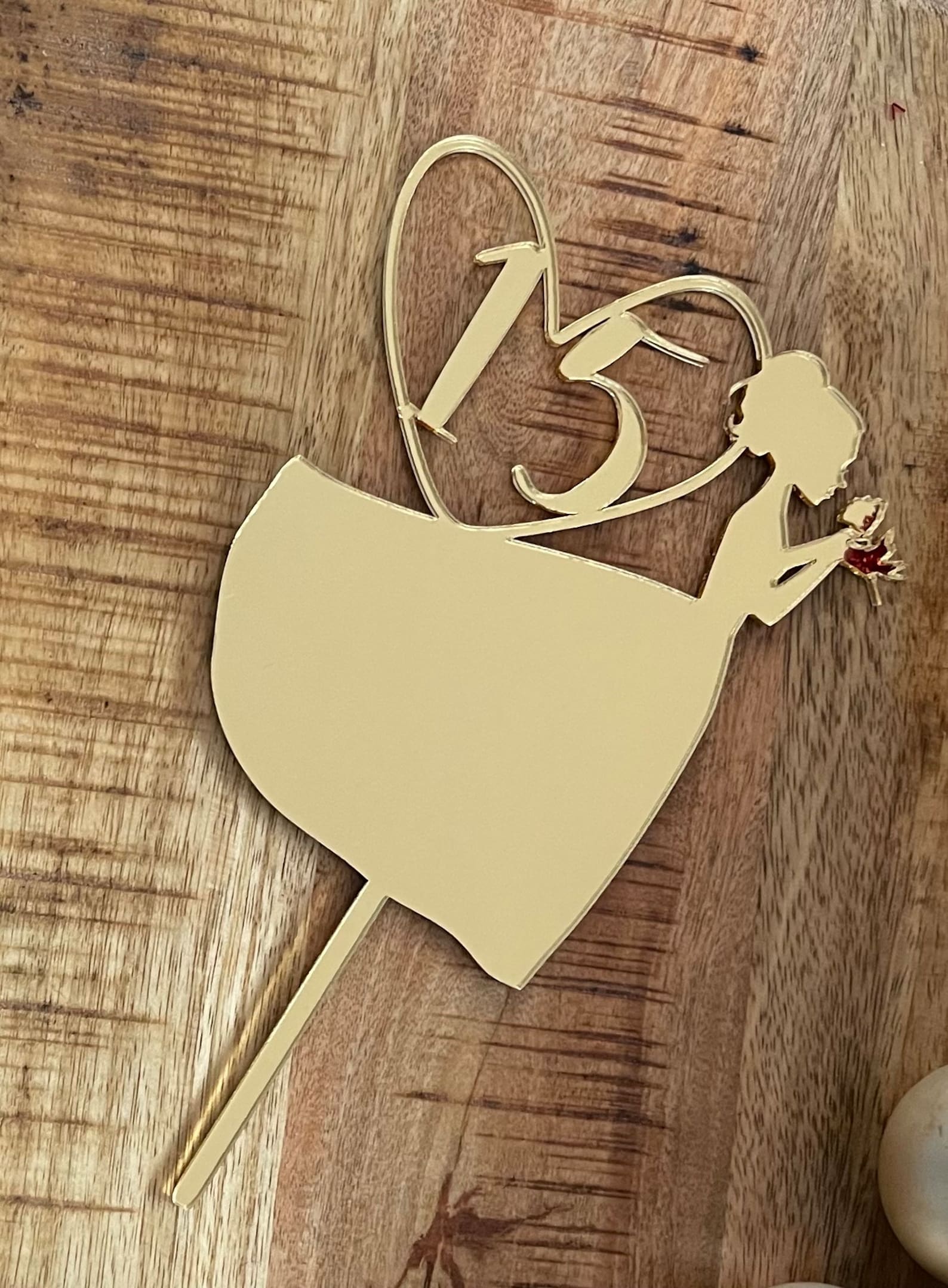 Age Cake Topper Fifteens Cake Topper Mis Quince 15 Cake Topper Sweet ...