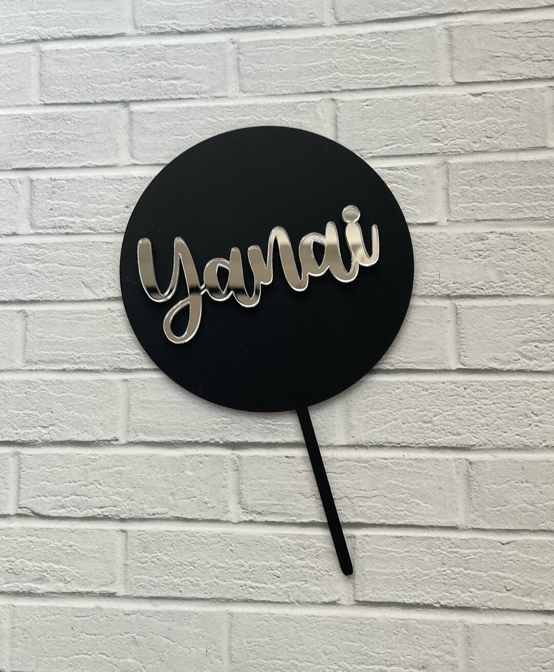 Cake Topper, Graduation Cake Topper, Personalized Cake Topper, Circle ...