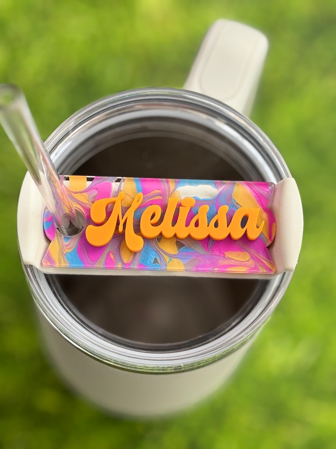 Retro Stanley Name Plate Topper Stanley Accessories Personalized ...