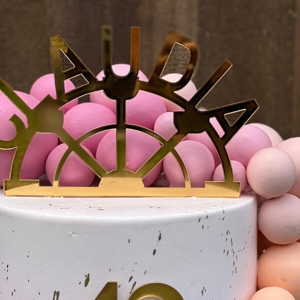 Circus Cake Topper - Etsy