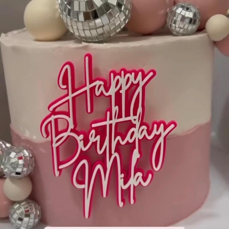 Cake Topper Multi Layered - Etsy