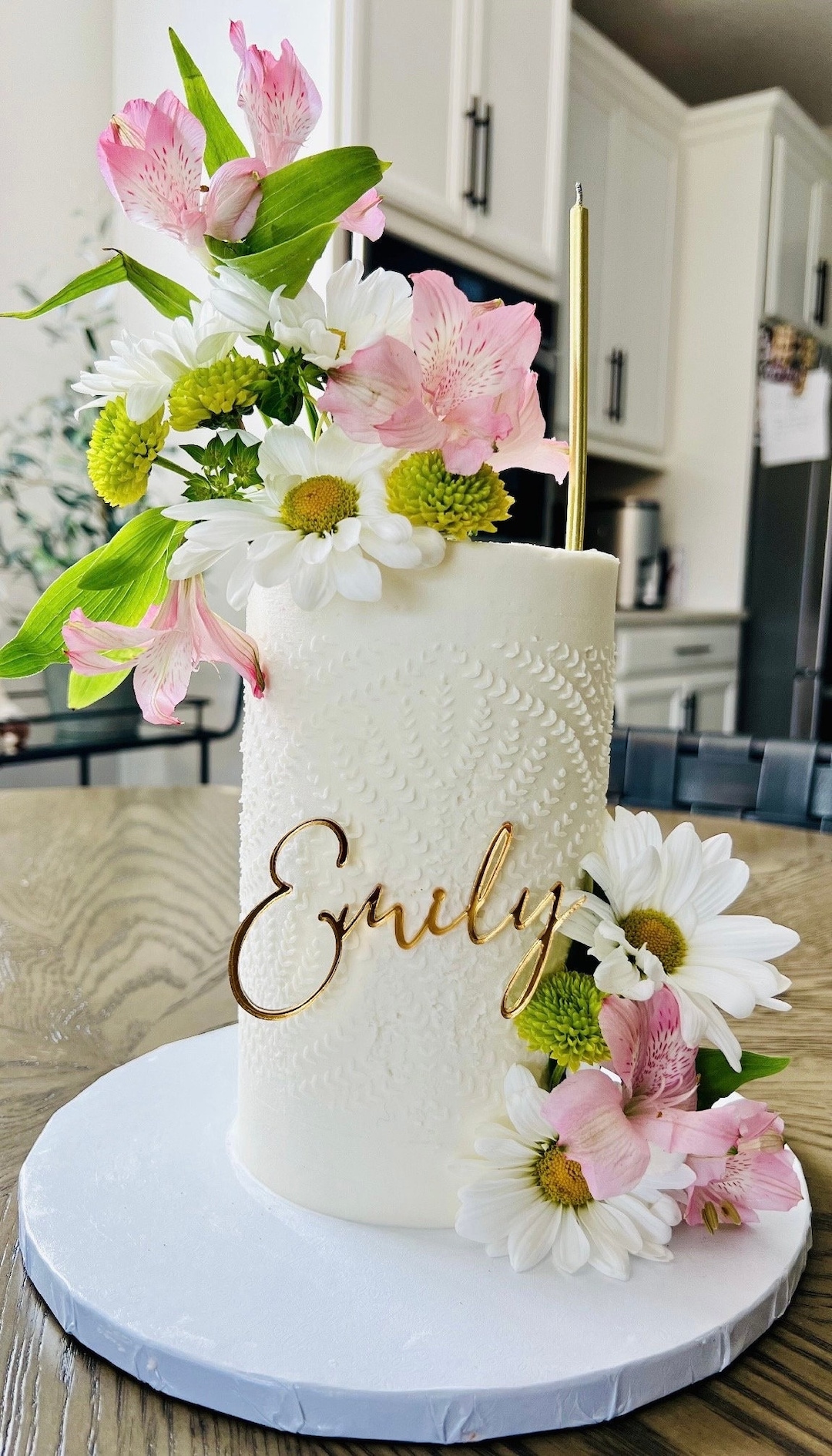 Name Cake Charm • Personalized Cake Charm • Minimalist Cake Charm - Etsy