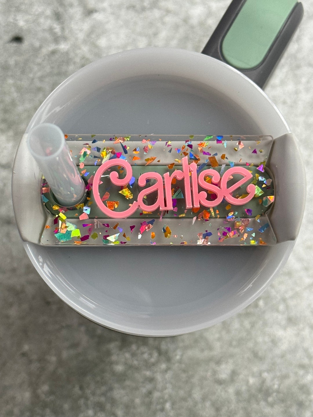 Stanley Name Plate Topper Stanley Accessories Personalized Stanley ...