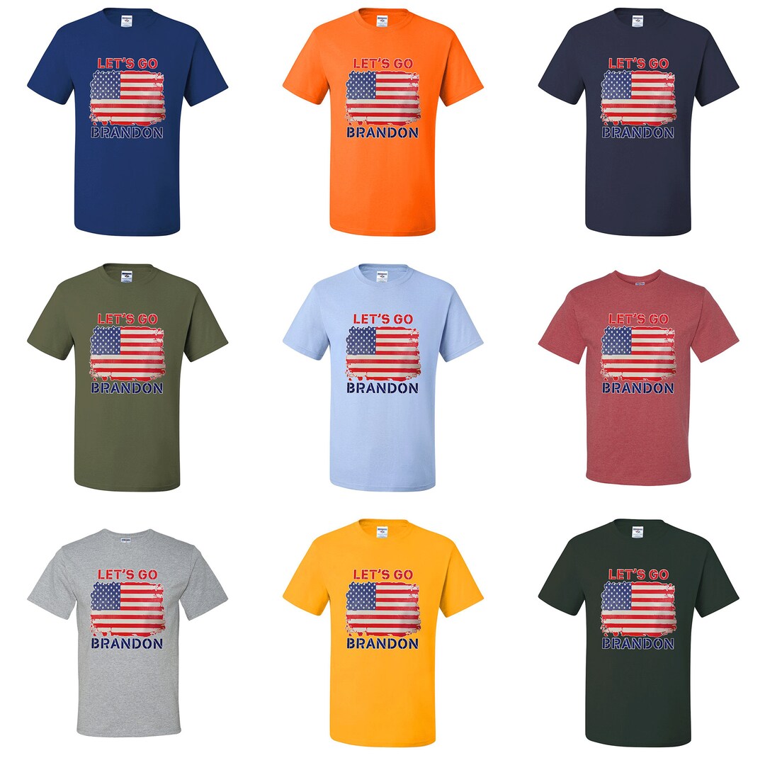 Let's Go Brandon Fjb Mens T-shirts - Etsy