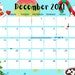 December 2021 Calendar, Editable, Cute, Printable, Winter Snowman ...