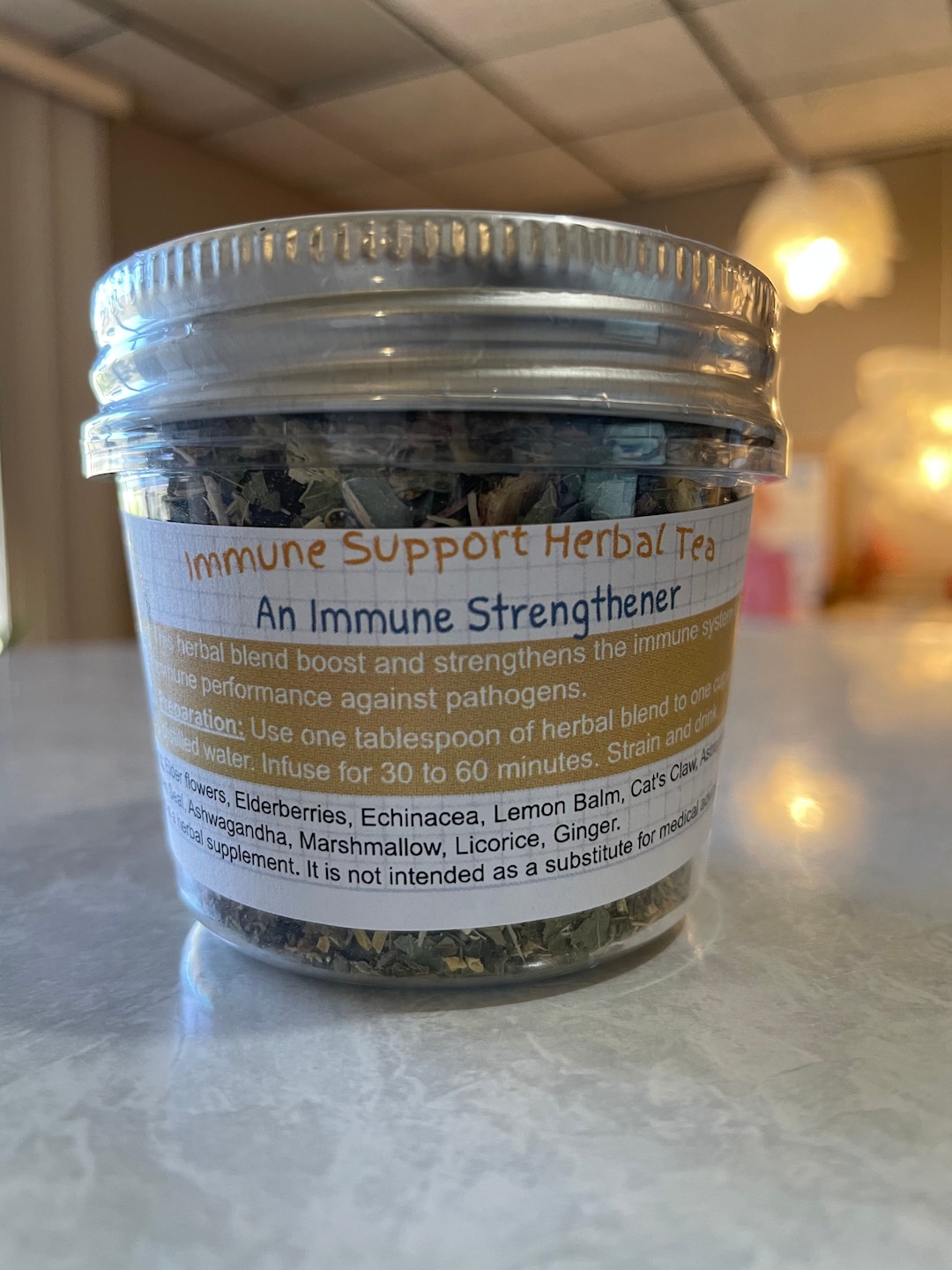 Immune Support Herbal Tea - Etsy