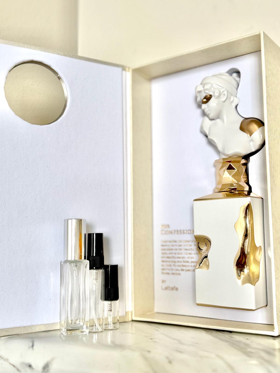 Her Confession Lattafa Perfume Decant: Cinnamon Jasmine Floral ...