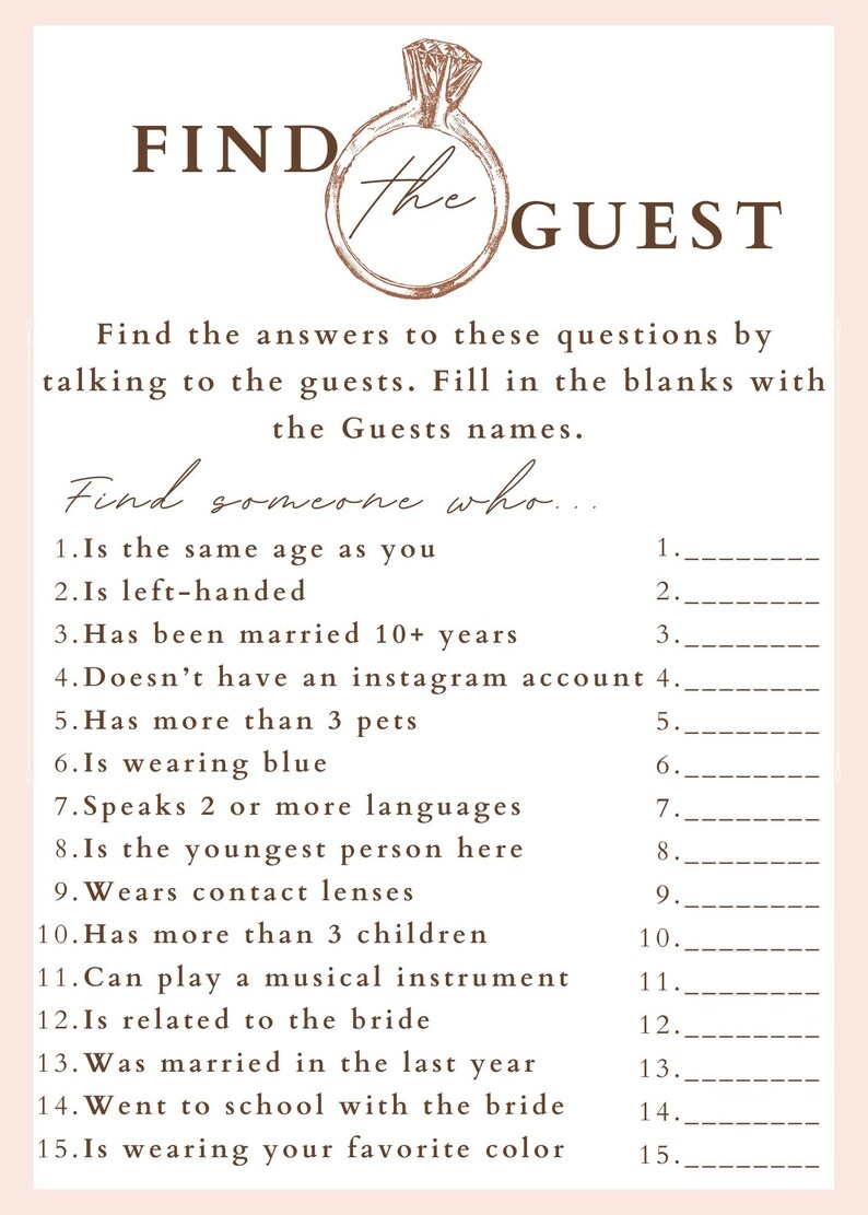 Rustic Romance Bridal Shower With Shower Games - Etsy