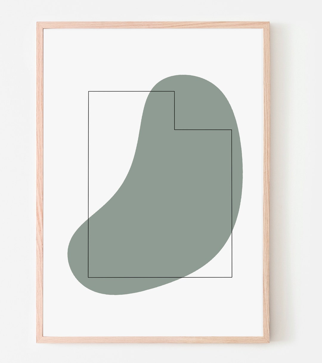 Utah Print Boho State Map Art Downloadable Gallery Wall Where We Live ...