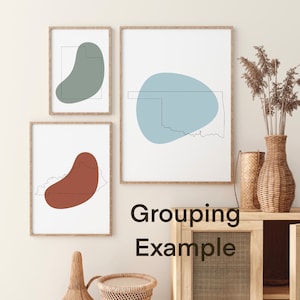 Utah Print Boho State Map Art Downloadable Gallery Wall Where We Live ...