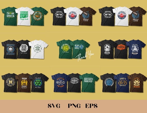 Eco Vector Bundle SVG EPS & JPG Illustration Reduce Reuse - Etsy