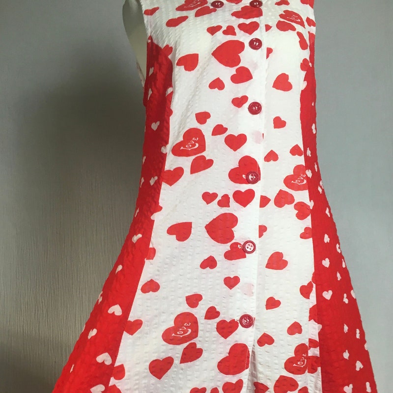 Heart Print Dresses - Etsy