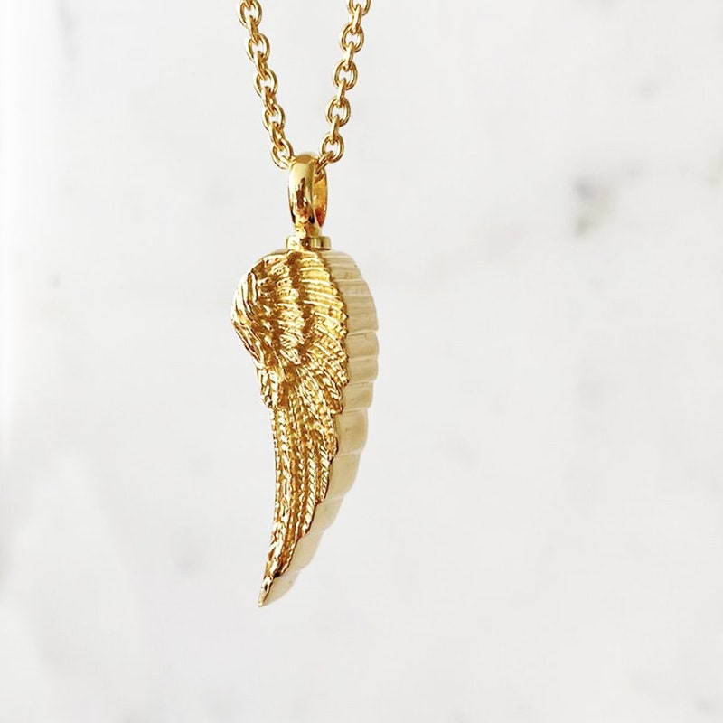 Ashes Necklace Gold - Etsy