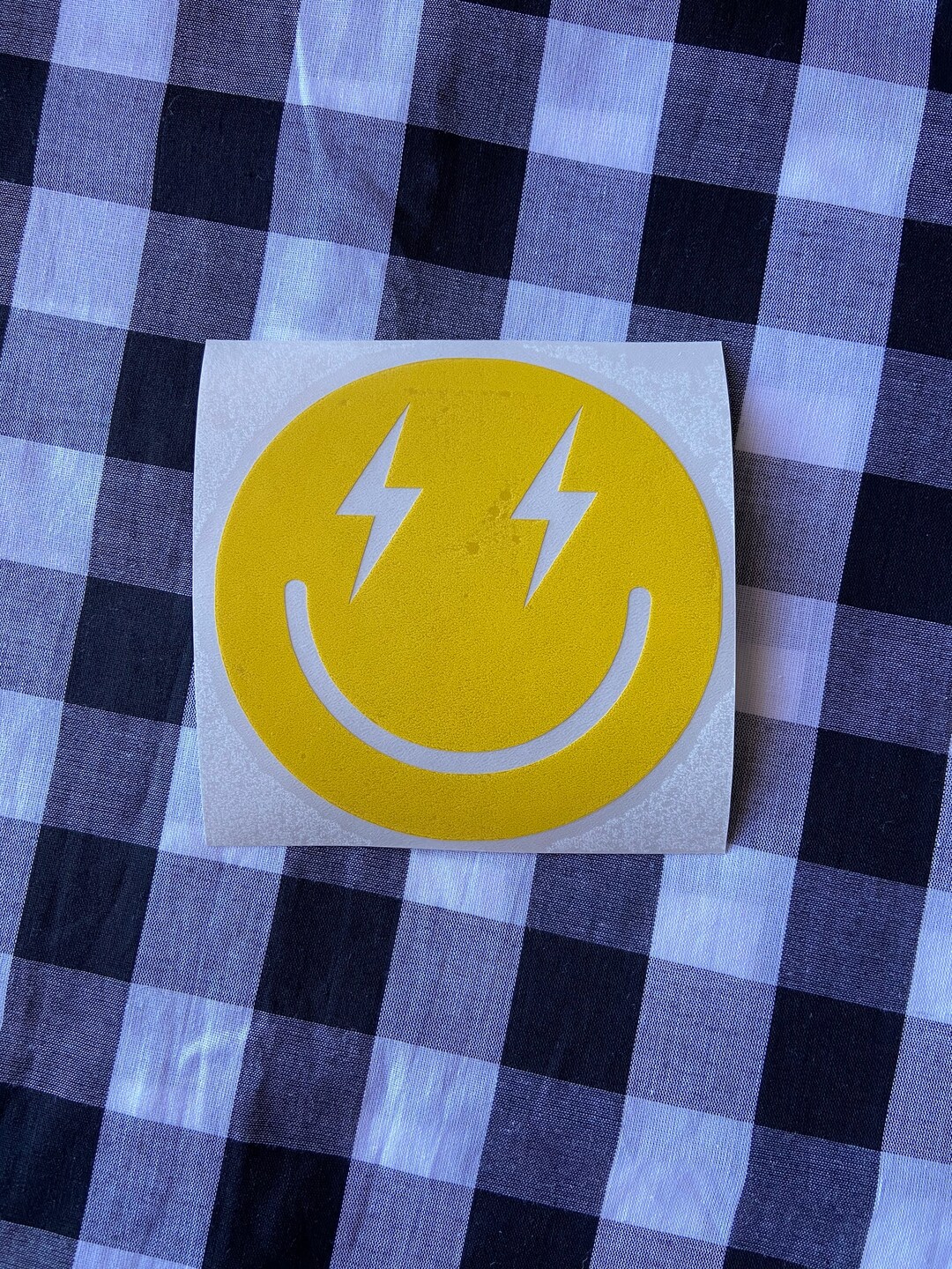 Smiley Face Vinyl Decal | Car Decal | Truck Decal | Laptop Decal ...