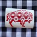Aztec Bison Vinyl Decal | Car Decal | Truck Decal | Laptop Decal ...