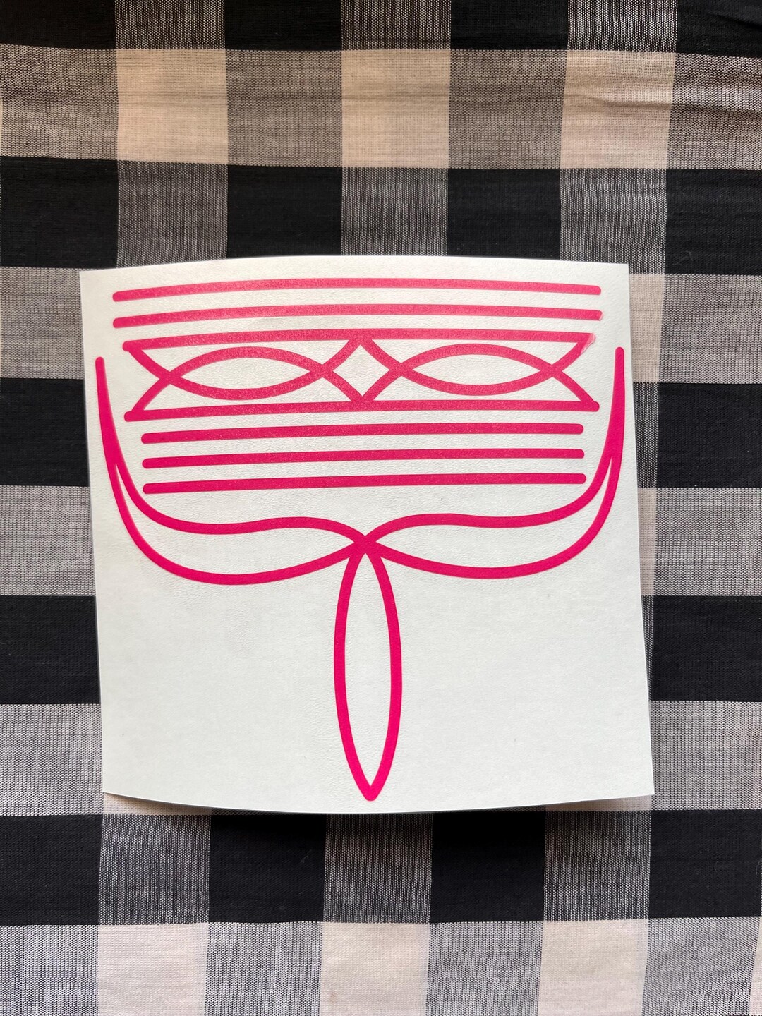 Boot Stitch Cute Vinyl Decal | Car Decal | Truck Decal | Laptop Decal ...