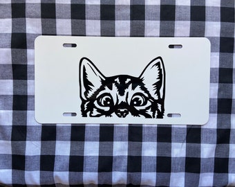 Custom License Plate Front Car Tag Aluminum or Plastic - Etsy