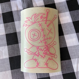 Creepy Cute Voodoo Doll Vinyl Decal | Car Decal | Truck Decal | Laptop ...