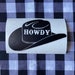 Howdy Cowboy Hat Vinyl Decal Car Decal Truck Decal Laptop Decal Cowboy ...