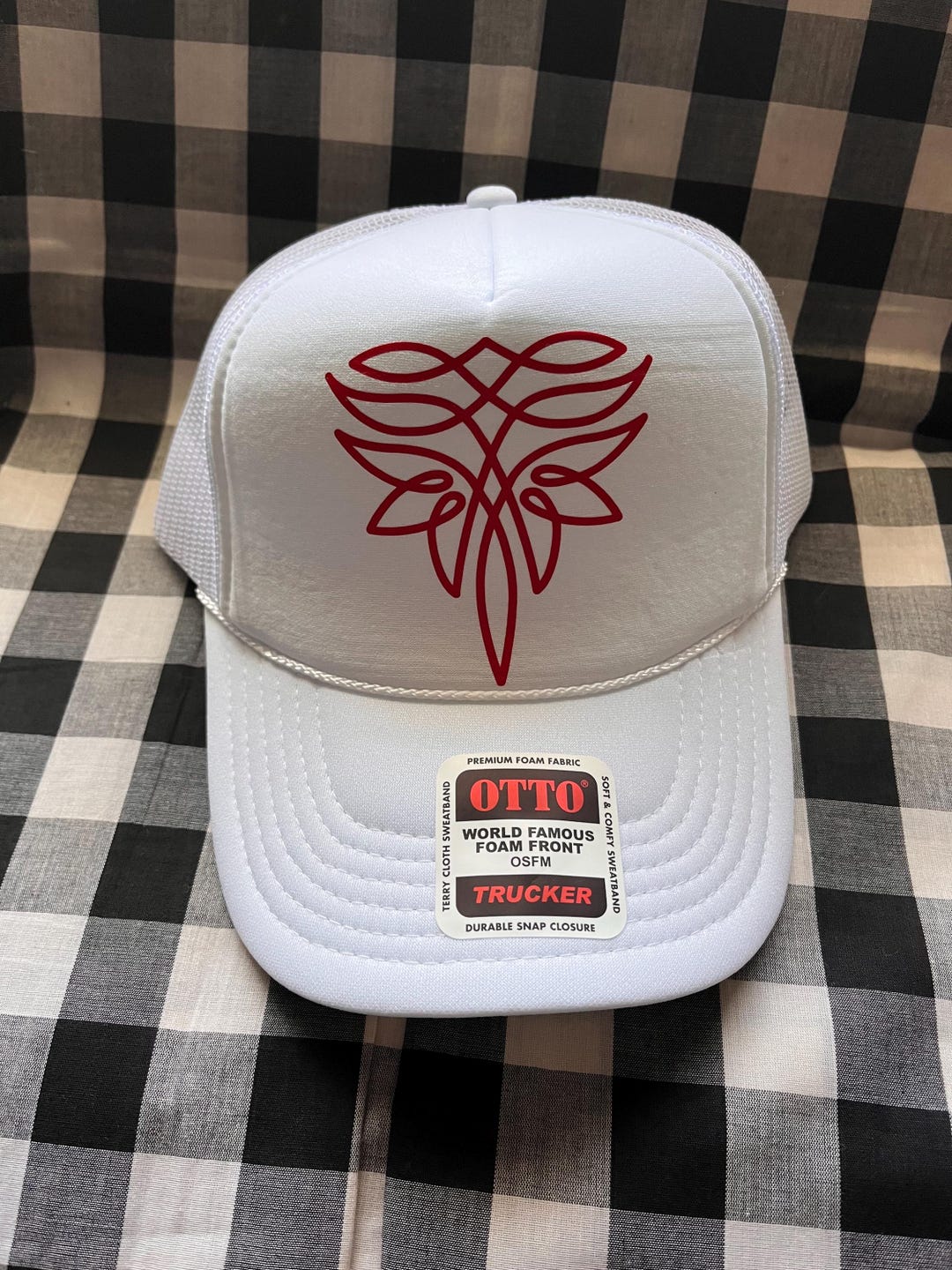 Boot Stitch Cute Foam Front Trucker Hat | Trucker Hat | Cute Trucker ...