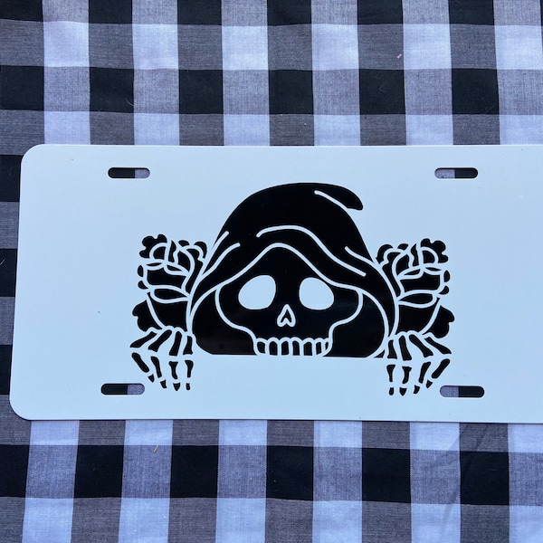 Grim Reaper License - Etsy