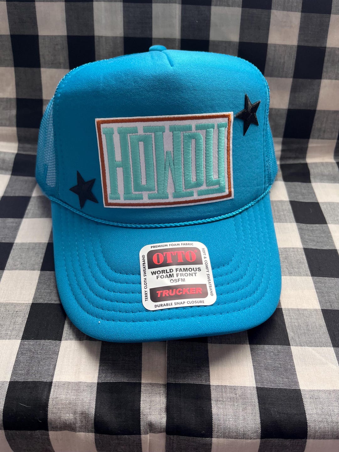 Howdy Patch Cute Foam Front Trucker Hat | Trucker Hat | Patch Trucker ...