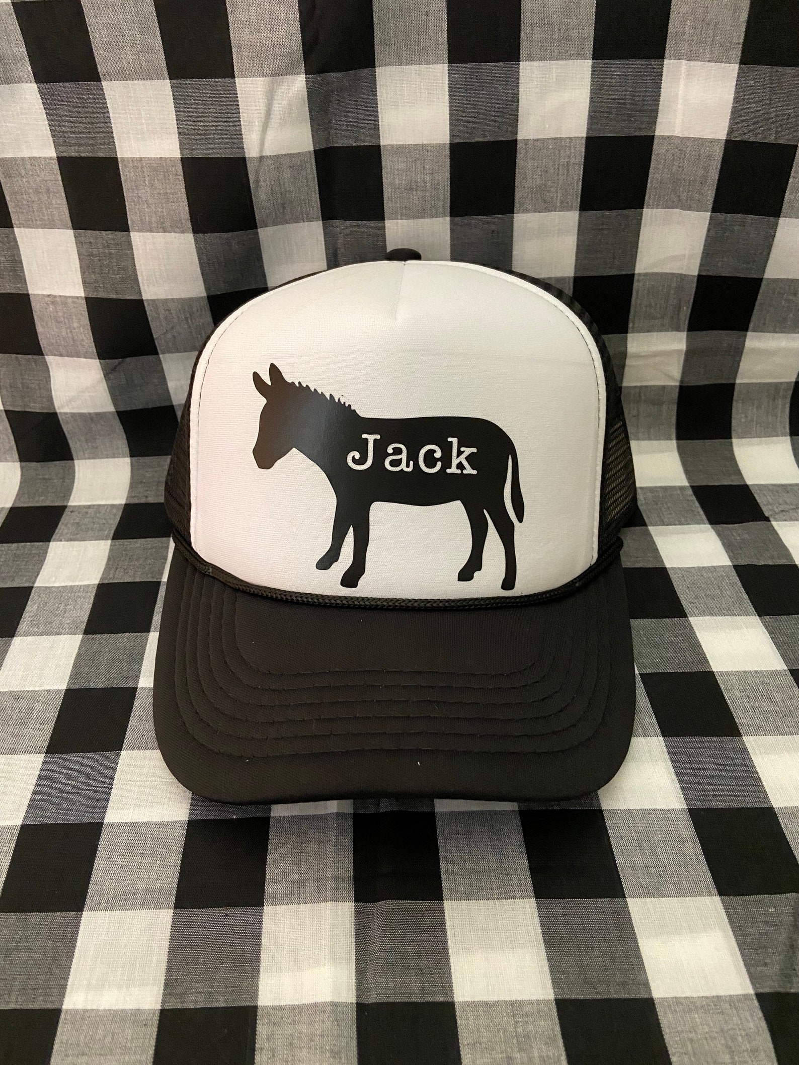 Jackass Funny Foam Front Trucker Hat Jackass Hat Jackass - Etsy