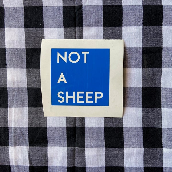 Black Sheep Vinyl Decal - Etsy