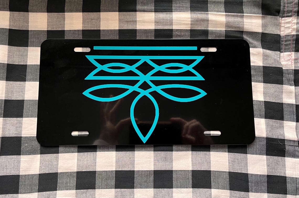 Boot Stitch Cute Front License Plate | Car Tag | Vanity Plate | Front ...