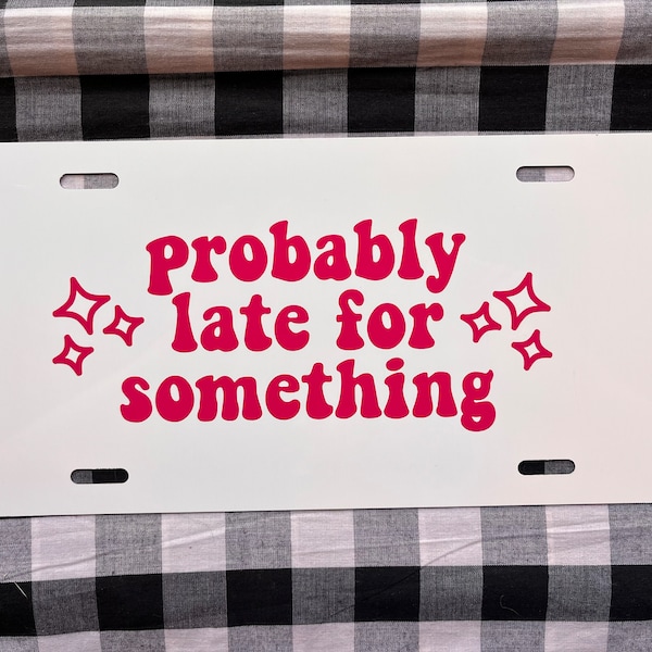 Funny Car Front Plate - Etsy