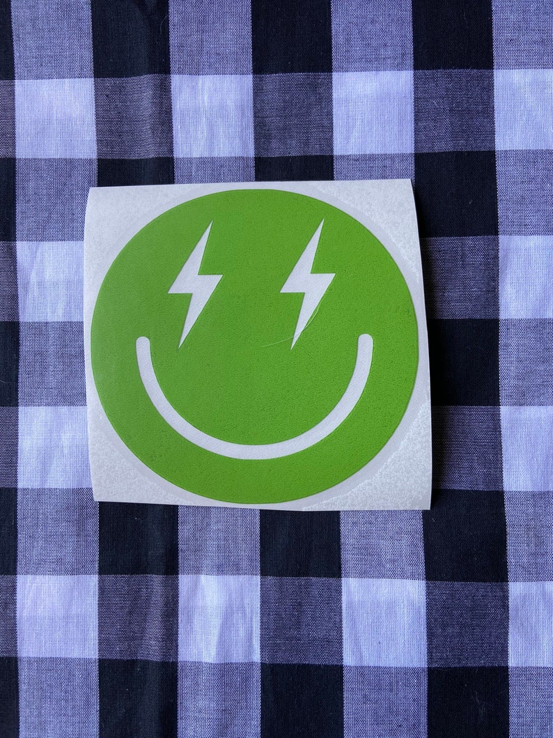 Smiley Face Vinyl Decal Car Decal Truck Decal Laptop - Etsy