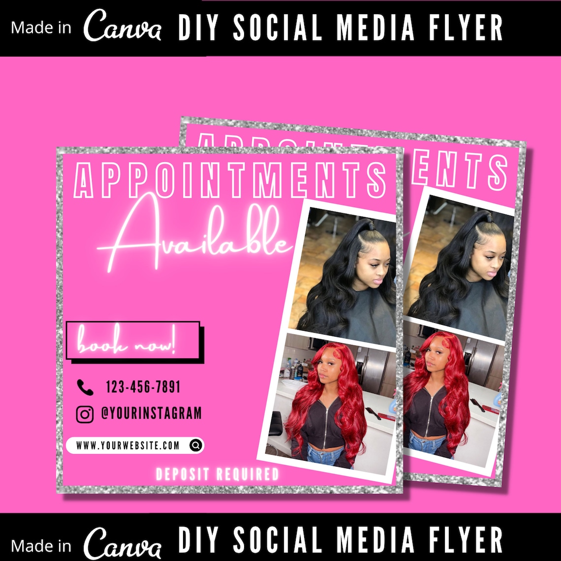 Appointments Available Flyer Appointments Available - Etsy