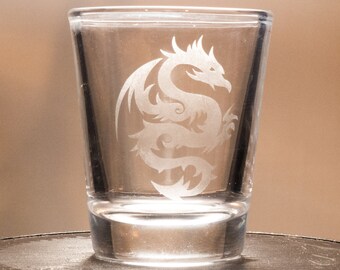 Dragon Shot Glass - Etsy